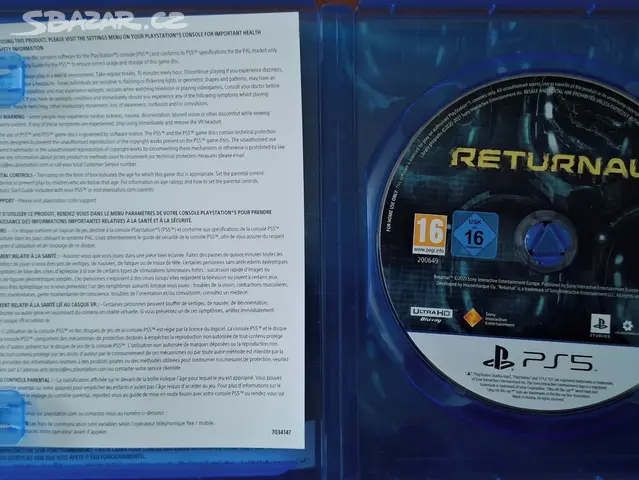Returnal PS5 - Praha 7 - Bazar - Sbazar.cz