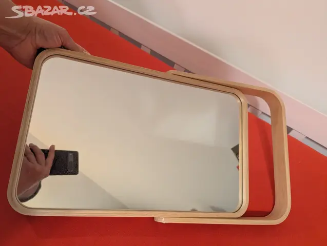 IKEA IKORNNES Zrcadlo jasan 27x40 cm - Olomouc - Bazar - Sbazar.cz