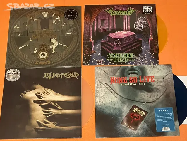 LP Kreator Carcass Sadist Obituary Marduk Gorguts - Kladno - Bazar ...