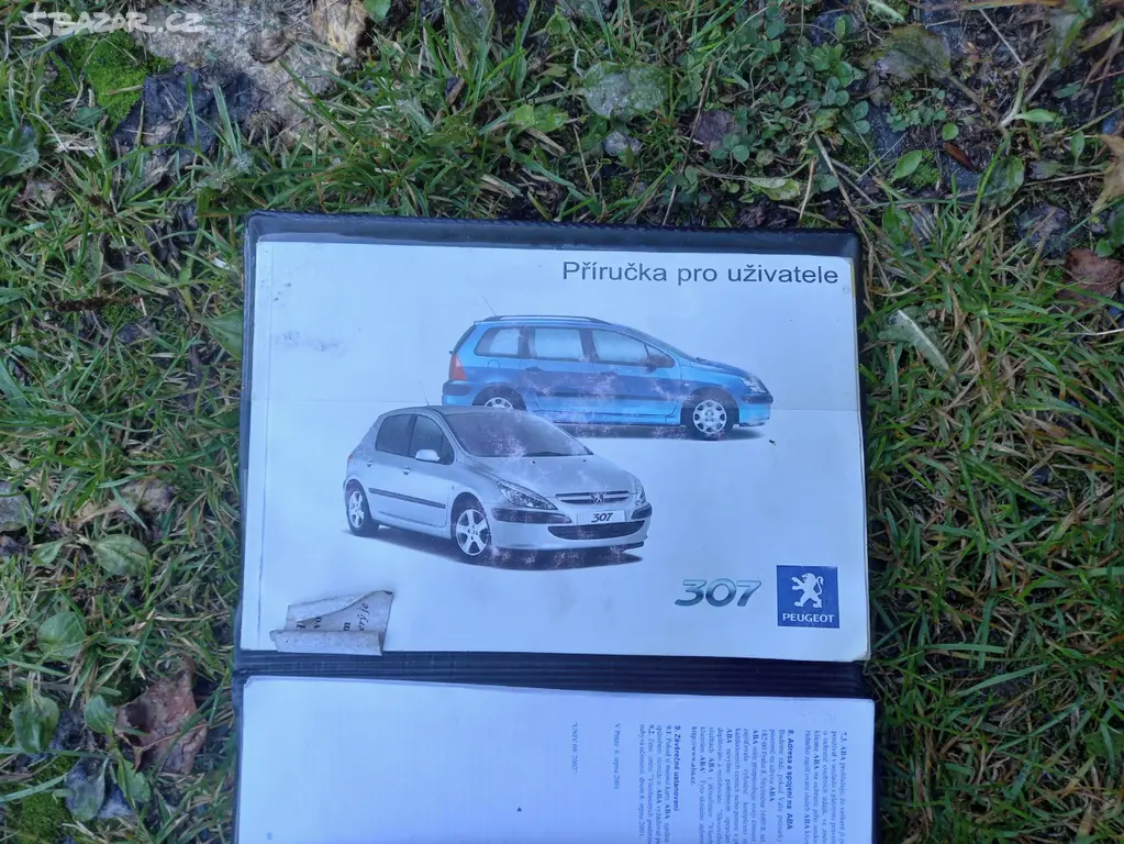 příručka pro uživatele Peugeot 307 český - Škrdlovice - Bazar - Sbazar.cz