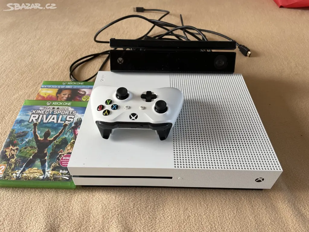 Konzole Xbox One 500 GB+Kinect Senzor+ hry - Polná - Bazar - Sbazar.cz
