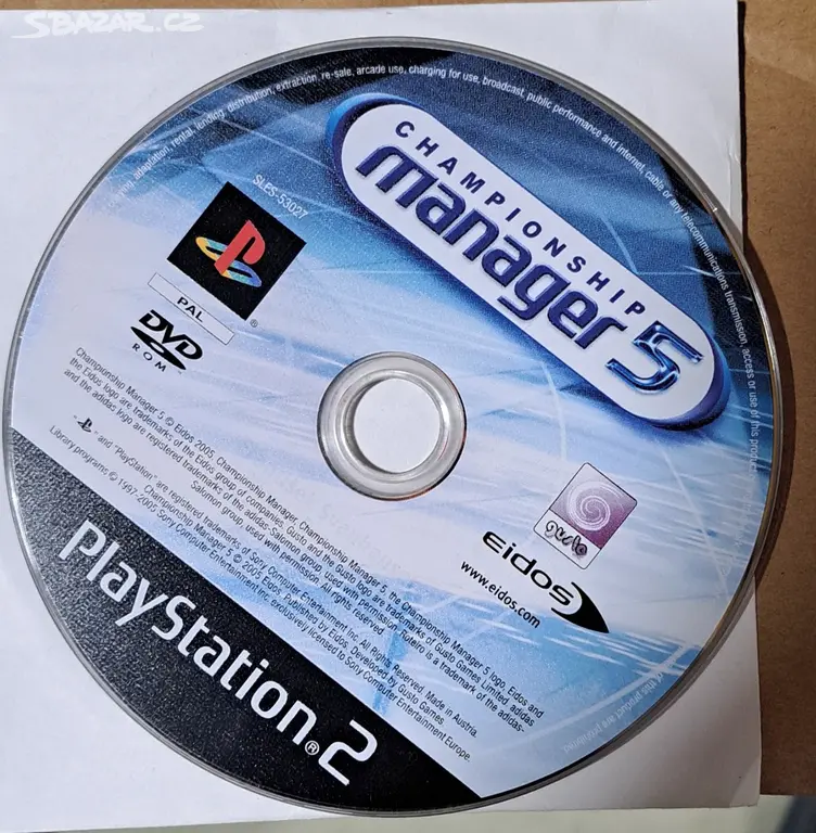 CHAMPIONSHIP manager 5 (PS2) - Hradec Králové - Bazar - Sbazar.cz