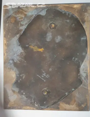 bronzovy relief prezidenta F.D Roosevelta - Nový Bydžov - Bazar - Sbazar.cz