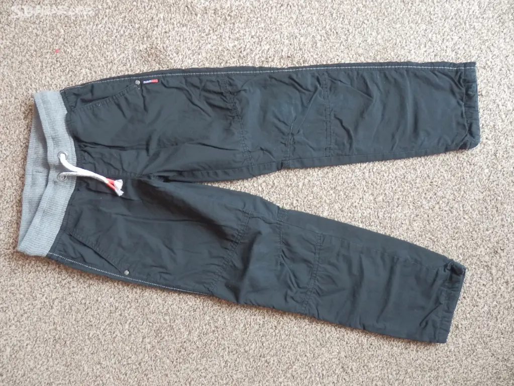 Zateplené kalhoty vel. 128 - Brno-Vinohrady - Bazar - Sbazar.cz