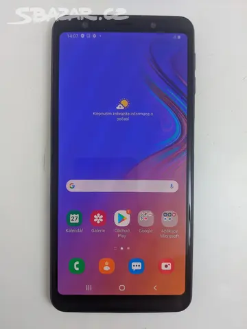 Samsung Galaxy A7 (2018) 4/64gb Black. Záruka 6měs - Praha, Nové Město - Bazar - Sbazar.cz