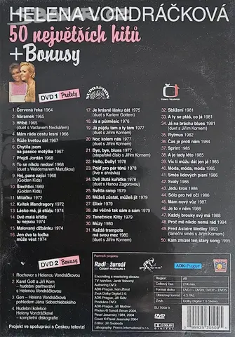 DVD Helena Vondráčková - Přelety - Teplice - Bazar - Sbazar.cz
