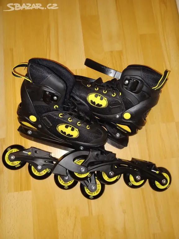 Brusle koleckove/na led Batman vel. 33-36 - Praha 5 - Bazar - Sbazar.cz