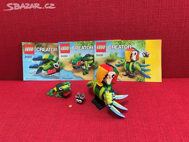Lego Creator 3v1 31031 Rainforest Animals - Hodonín - Bazar - Sbazar.cz