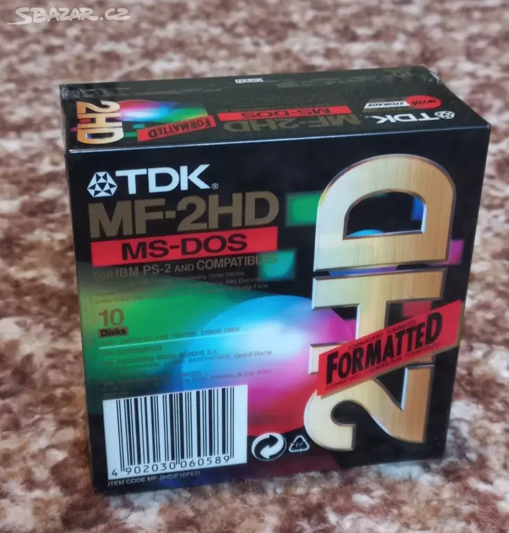 10 disket TDK MF-2HD v originálním balení - Pardubice, Zelené Předměstí ...