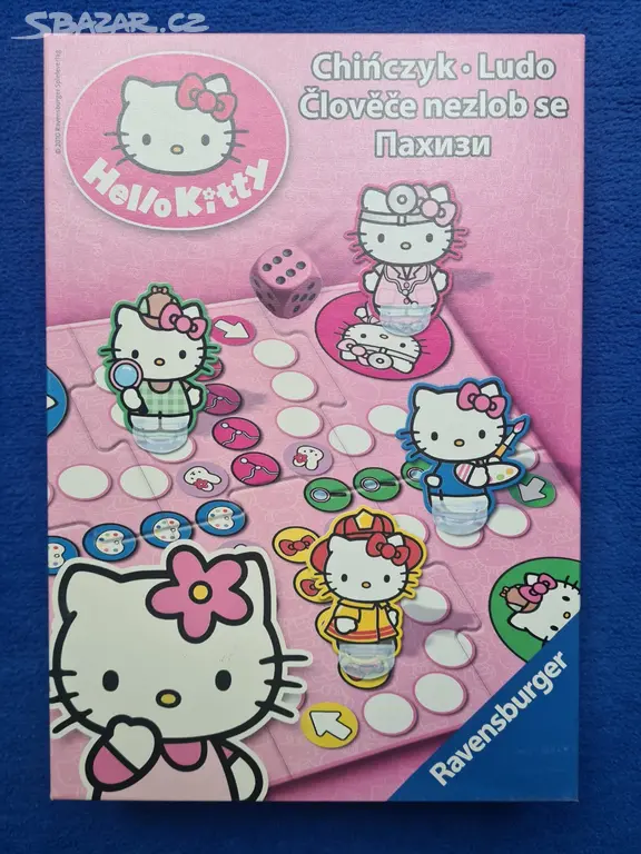 Hello Kitty člověče nezlob se-stolní hra - Ostrava - Bazar - Sbazar.cz