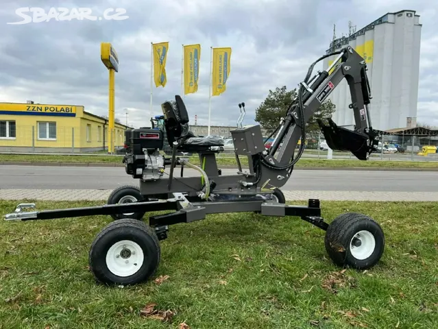 Minibagr Spider Digger D15-360 , kráčející bagr - Kolín - Bazar - Sbazar.cz