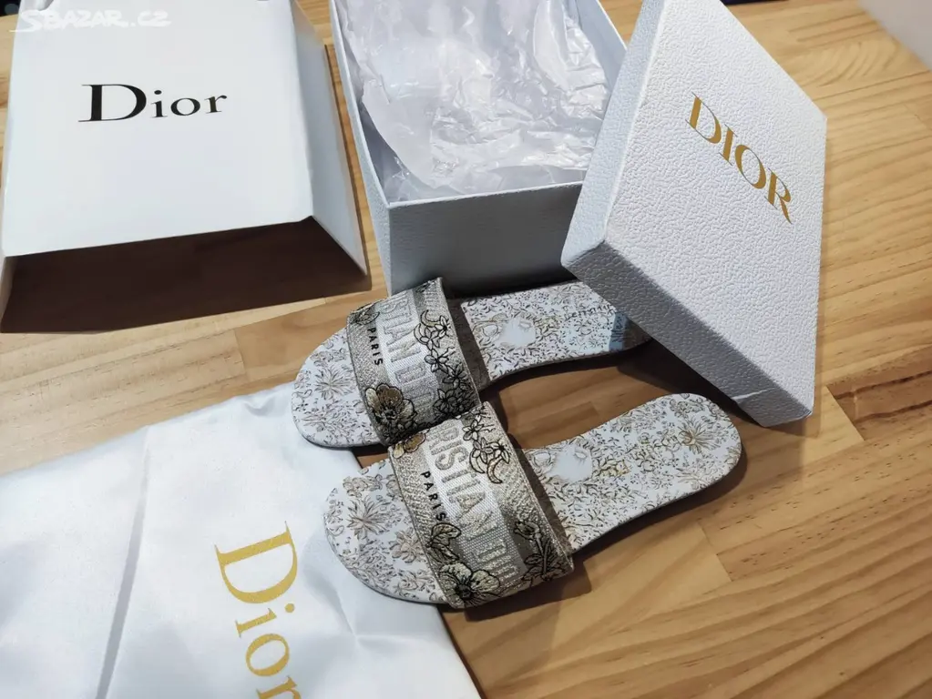 Flip Flop žabky sandály pantofle Dior skladem - Praha - Bazar - Sbazar.cz