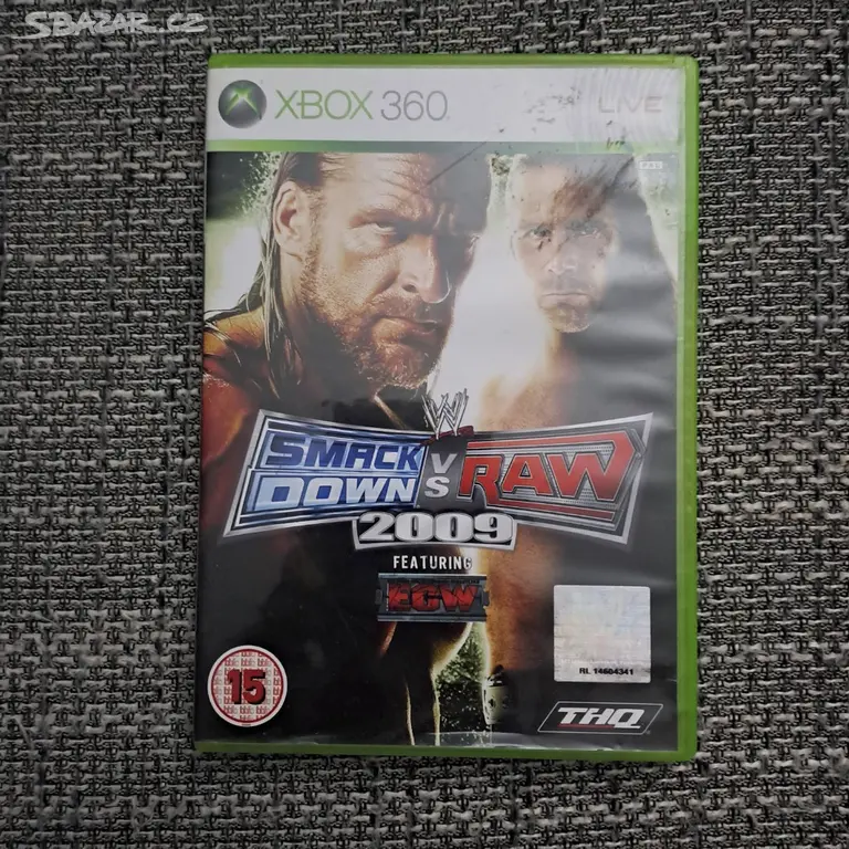 Prodám hru na Xbox 360 Smack Down vs Raw 2009 - Jindřichův Hradec ...