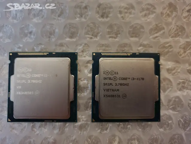 7x Intel Core i3-4170 @ 3.70GHz (socket 1150) - Kladno - Bazar - Sbazar.cz