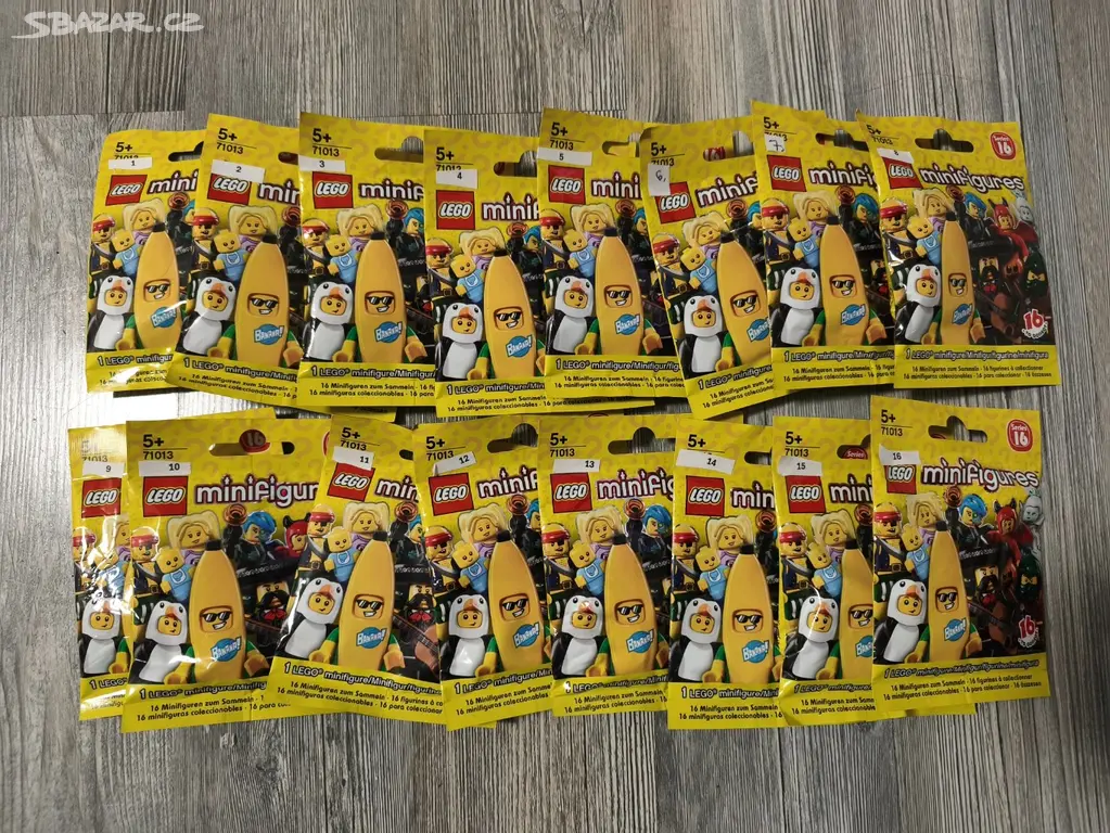 Lego minifigures 16. Série 71013 - Pardubice - Bazar - Sbazar.cz