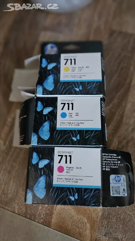Cartige do inkoustové tiskárny HP 711, Canon BC-20 - Milostín - Bazar ...