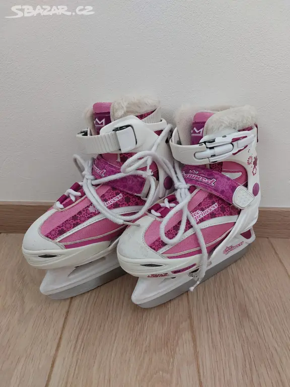 Dívčí lední brusle rostoucí - Vsetín - Bazar - Sbazar.cz