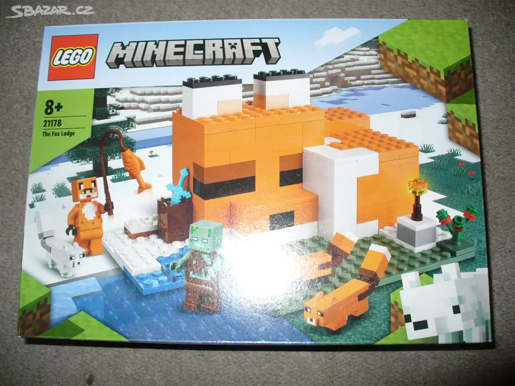 Lego Minecraft 21178 Liščí domek - Rokycany - Bazar - Sbazar.cz