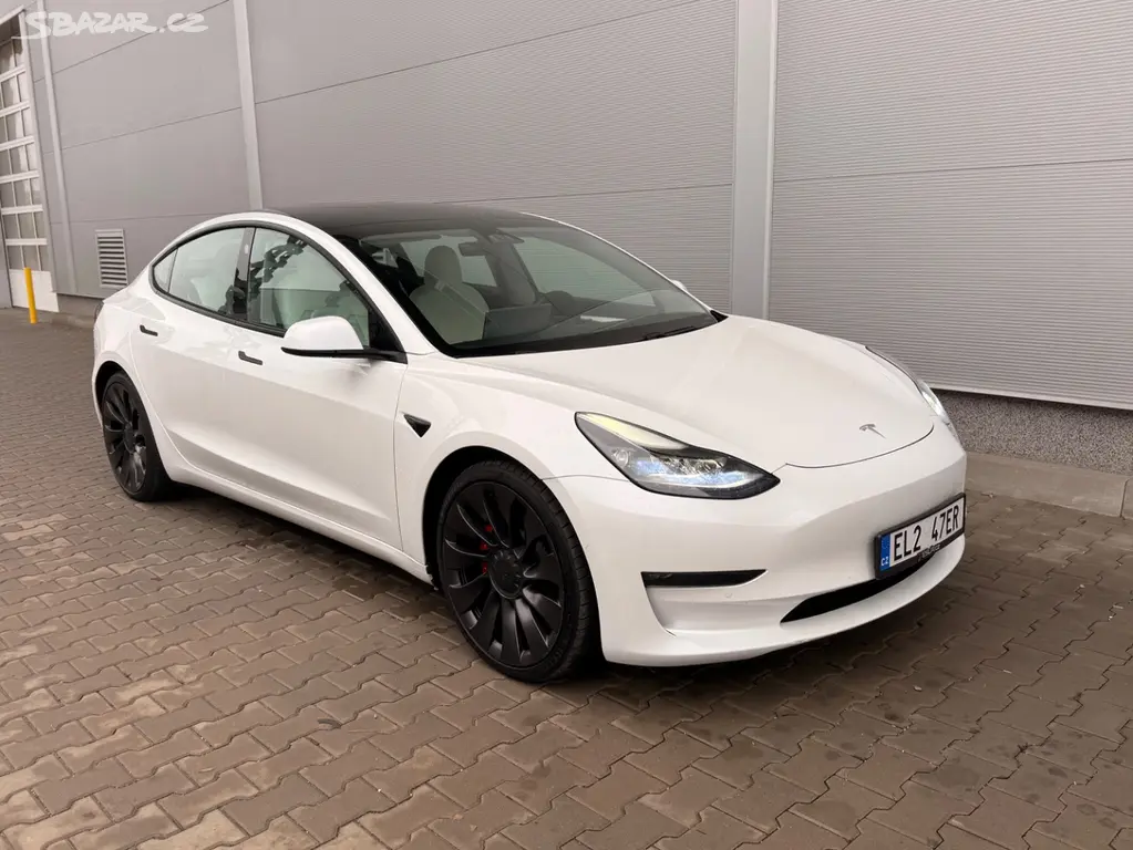 Tesla Model 3 PERFORMANCE 4x4 záruka2029 DPH - Popůvky - Bazar - Sbazar.cz