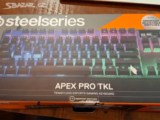 herní klávesnice SteelSeries Apex Pro TKL - Lučina - Bazar - Sbazar.cz