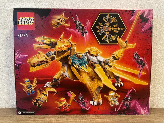 LEGO 71774 NINJAGO Lloydův zlatý drak - NOVE - Praha - Bazar - Sbazar.cz