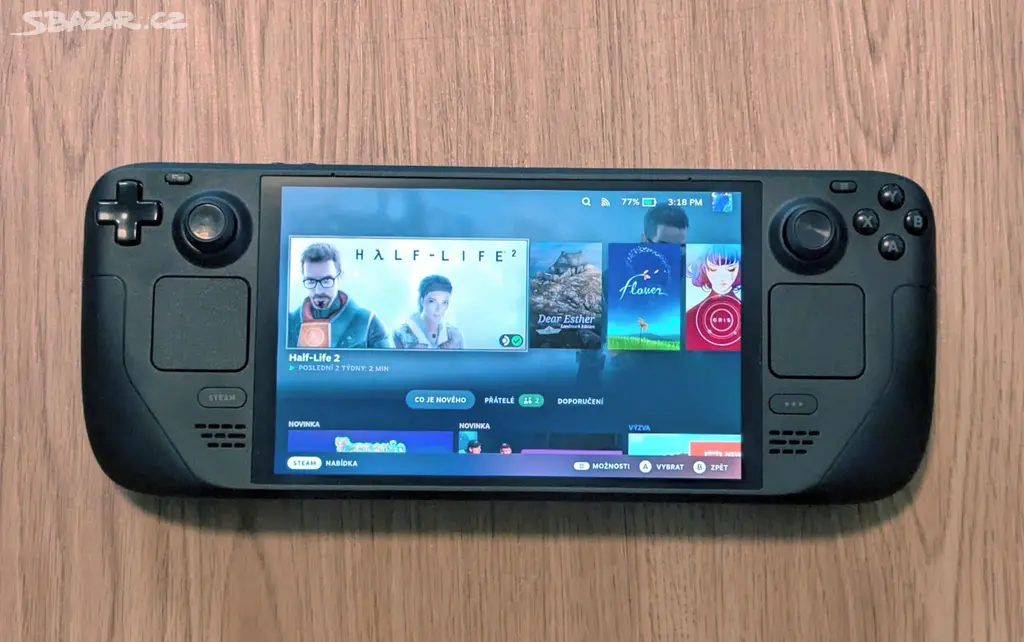 Steam Deck OLED 512 GB + orig. pouzdro + nabíječka - Praha 6 - Bazar - Sbazar.cz