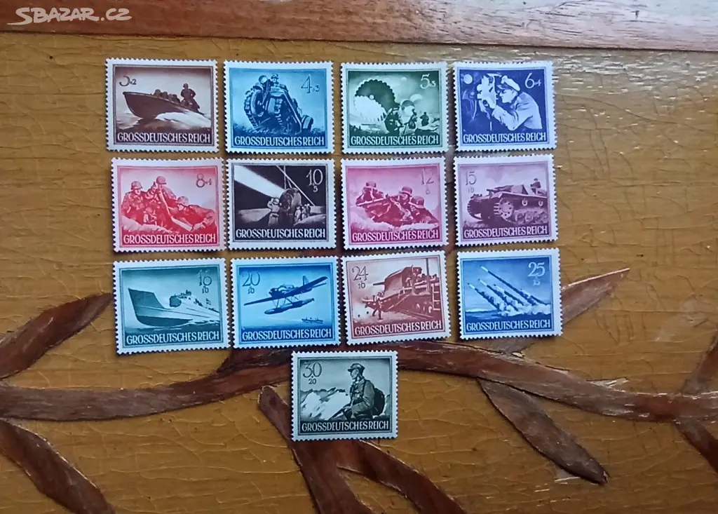 Deutsches Reich, 873-885, kompletní sada ** - Kožušany-Tážaly - Bazar ...