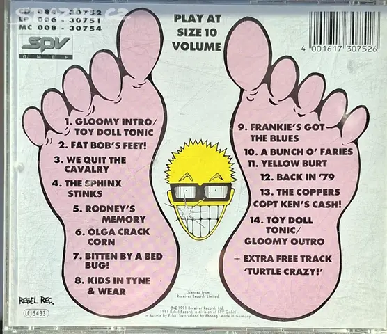 Toy Dolls - Fat Bobs Feet (1991) I. vydání. - Praha 2 - Bazar - Sbazar.cz