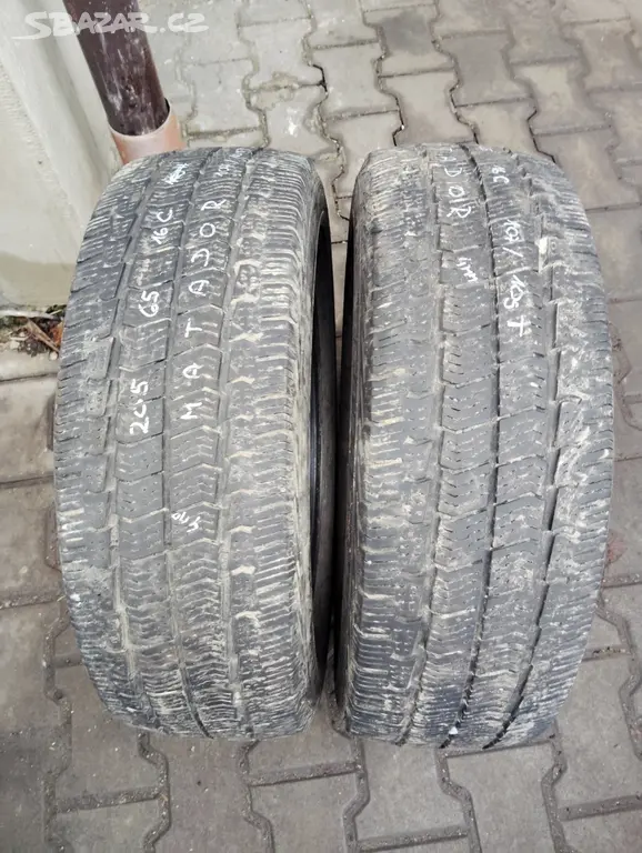 205 65 16C 107/105 zimní pneu Matador 4mm - Opolany, Opolánky - Bazar ...
