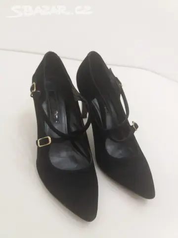 Lodičky semiš vel 36 - Praha 5 - Bazar - Sbazar.cz