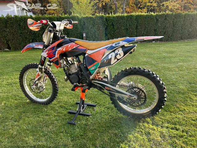 Motorka-KTM 125 - kroska-TOP STAV - Humpolec - Bazar - Sbazar.cz