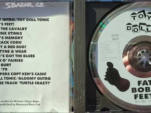 Toy Dolls - Fat Bobs Feet (1991) I. vydání. - Praha 2 - Bazar - Sbazar.cz
