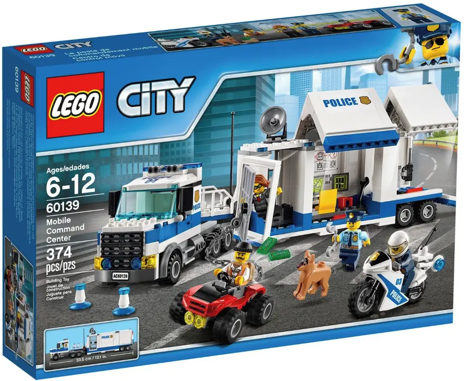 Lego 60139 City - Mobile Command Center - Rudíkov - Bazar - Sbazar.cz