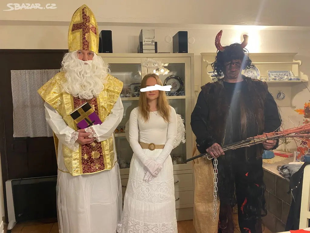 Čert Mikuláš a Anděl - Plzeň-město - Bazar - Sbazar.cz