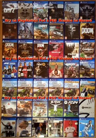 Hry pro děti na Playstation 4 a 5 - 2.část seznamu - Hranice - Bazar ...