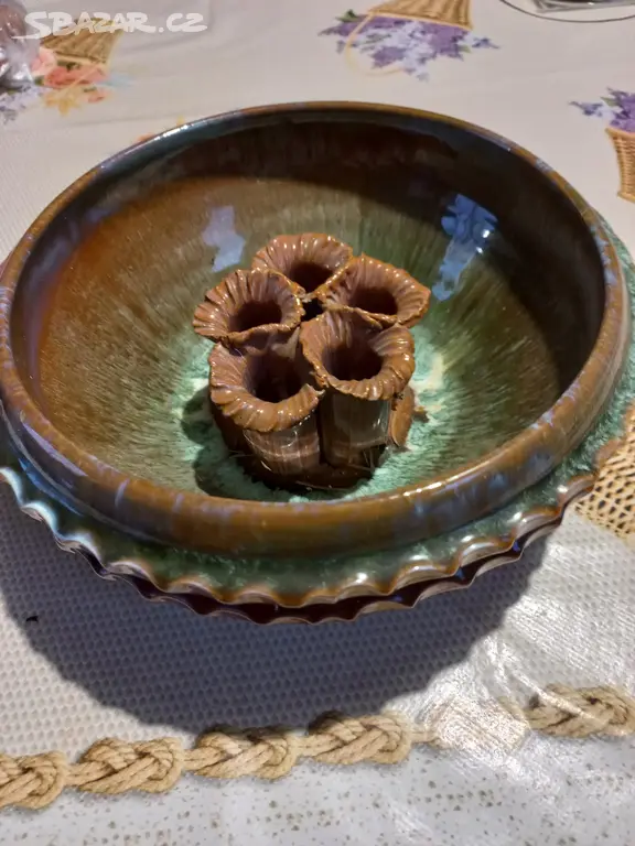 Keramická váza ikebana rok 1970 - Pardubice - Bazar - Sbazar.cz