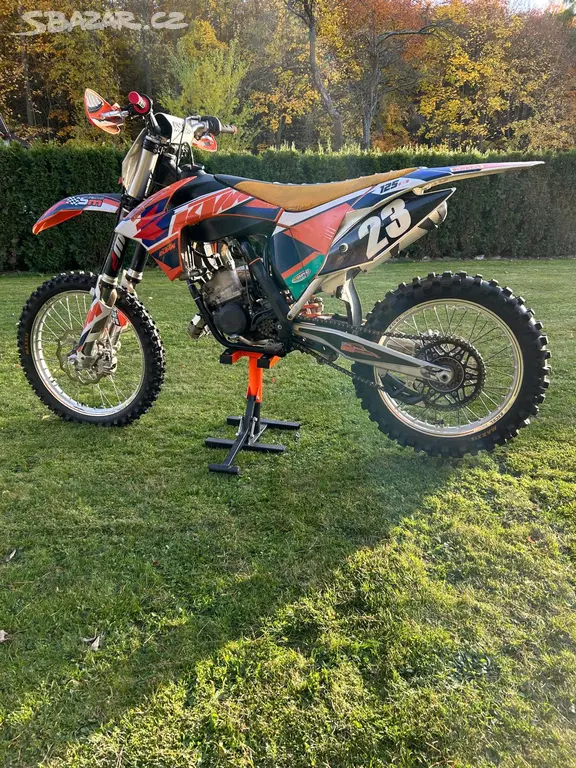 Motorka-KTM 125 - kroska-TOP STAV - Humpolec - Bazar - Sbazar.cz