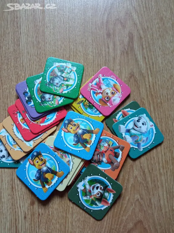 Nové pexeso Tlapková patrola / pevný karton - Praha 4 - Bazar - Sbazar.cz