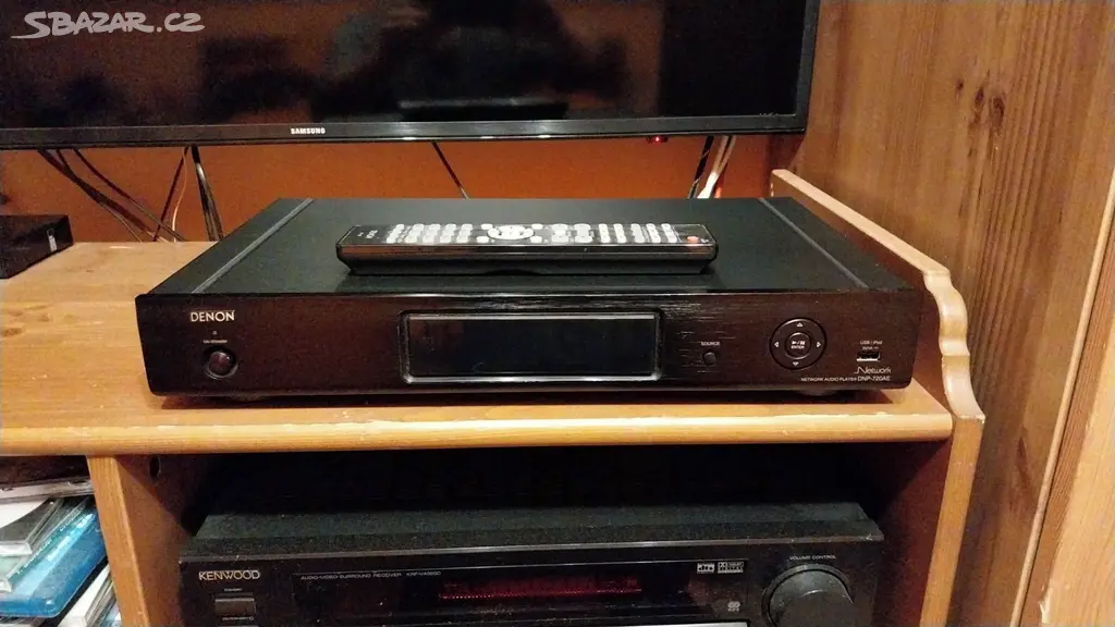 DENON DNP-720 AE černý Streamer - sítový přehrávač - Praha, Hodkovičky ...
