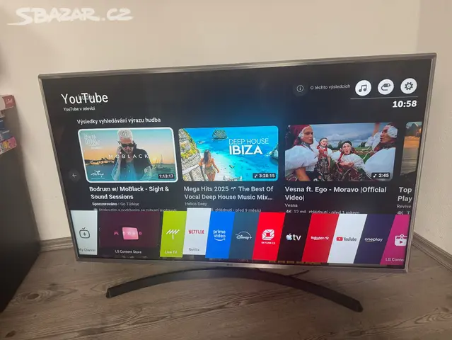 Led TV LG 55" 4K UHD, 139CM, A+ - Plzeň - Bazar - Sbazar.cz