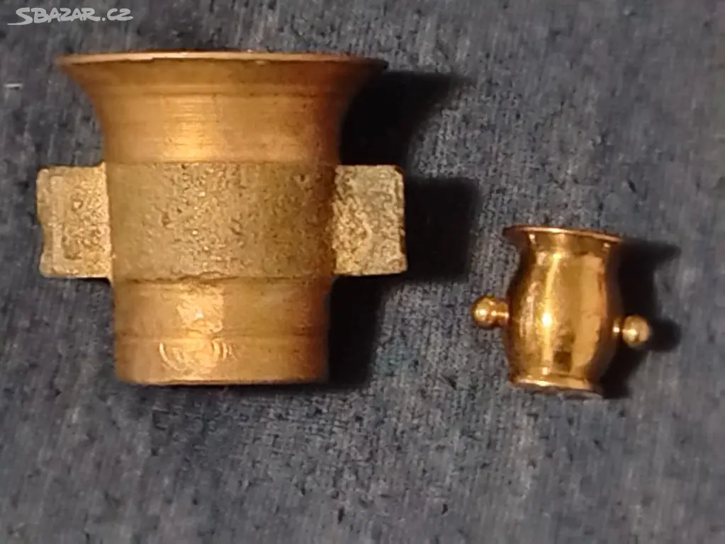 Dva malé hmoždíře - Plzeň-město - Bazar - Sbazar.cz