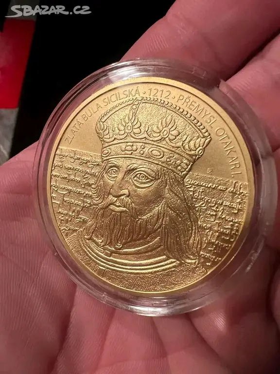Zlatá investiční mince - Liberec - Bazar - Sbazar.cz