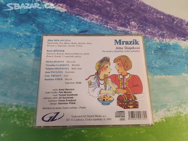 CD Mrazík (Molavcová, Rosner, Ivan Trojan) pohádka - Ostrava, Moravská ...