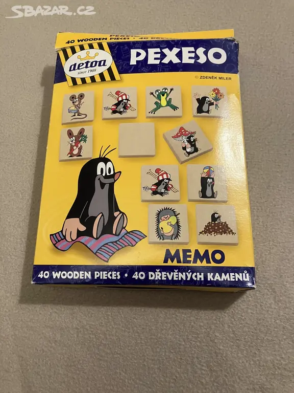 DŘEVĚNÉ PEXESO - HRA - Praha, Libeň - Bazar - Sbazar.cz