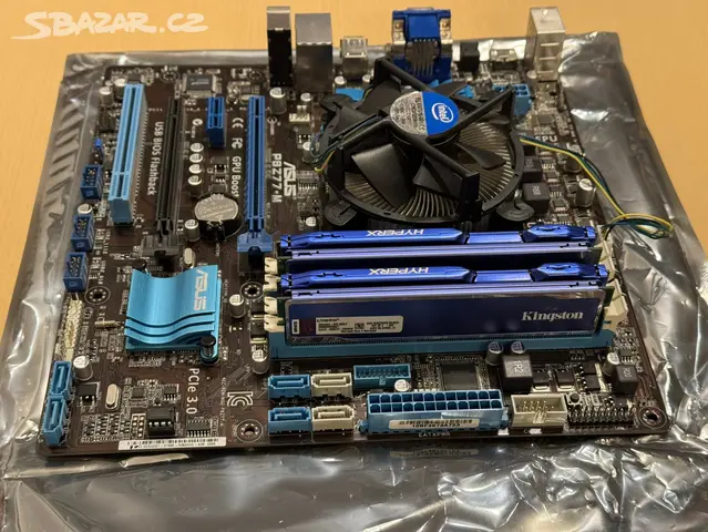ASUS P8Z77-M + Intel Core i5-3570K + 16 GBKIT DDR3 - Znojmo - Bazar ...