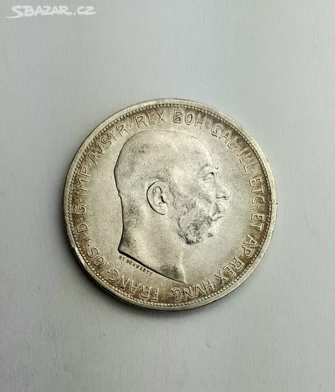 5 koruna FJI 1909 - Most - Bazar - Sbazar.cz