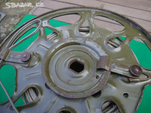 ČSLA cívka se spojařským kabelem drátem pěkný stav - Praha, Hostivař ...