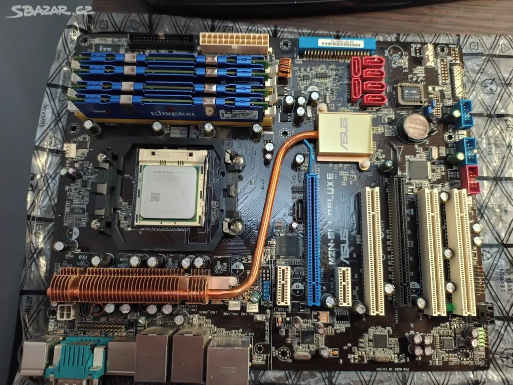 MB ASUS M2N-SLI DEL + AMD Athlon X64 + 4 GB RAM - Lomnice nad Popelkou ...