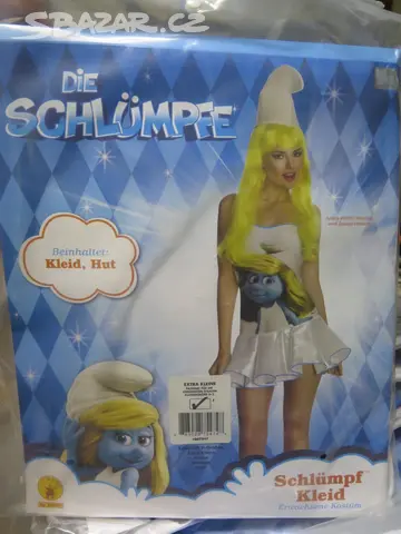 kostým pro dospěle Šmoulinka - mám 2ks vel ,M a L - Poruba - Bazar ...