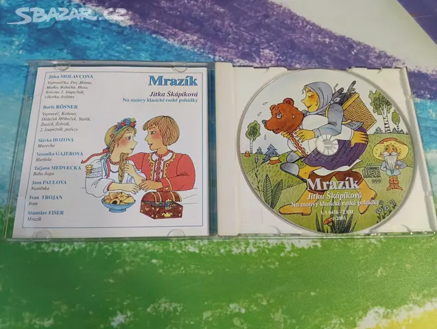 CD Mrazík (Molavcová, Rosner, Ivan Trojan) pohádka - Ostrava, Moravská ...